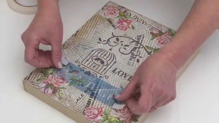8 Helpful Hints for Making Decorative Decoupage